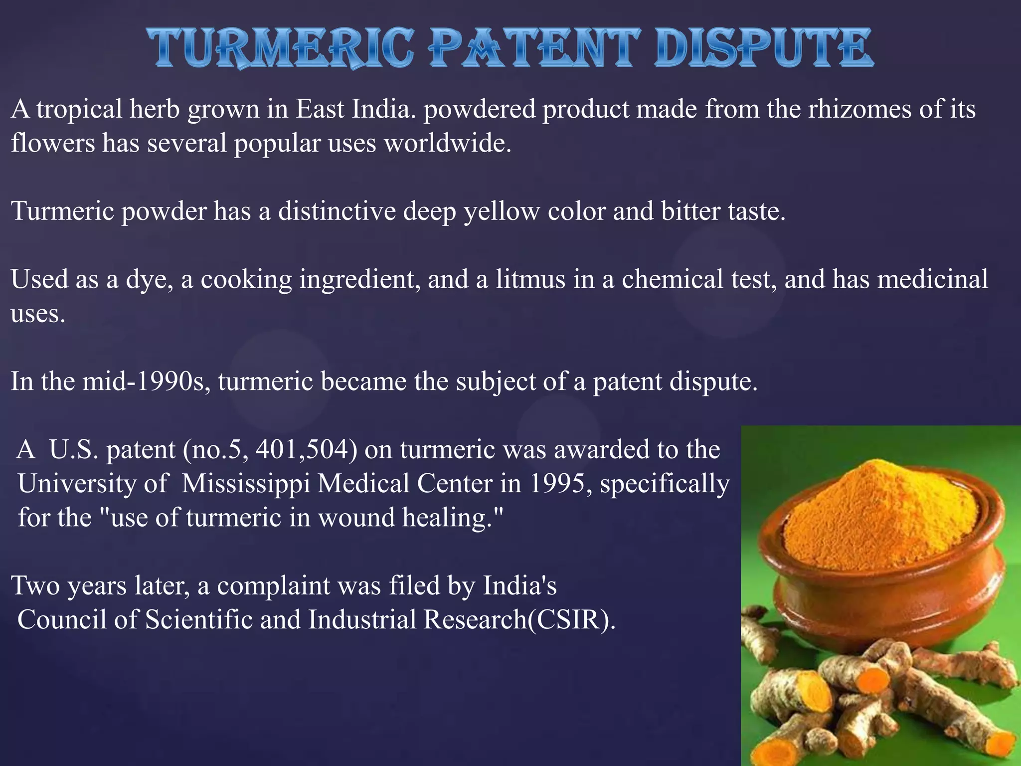 Intellectual property rights(I.P.R.) and traditional knowledge ...