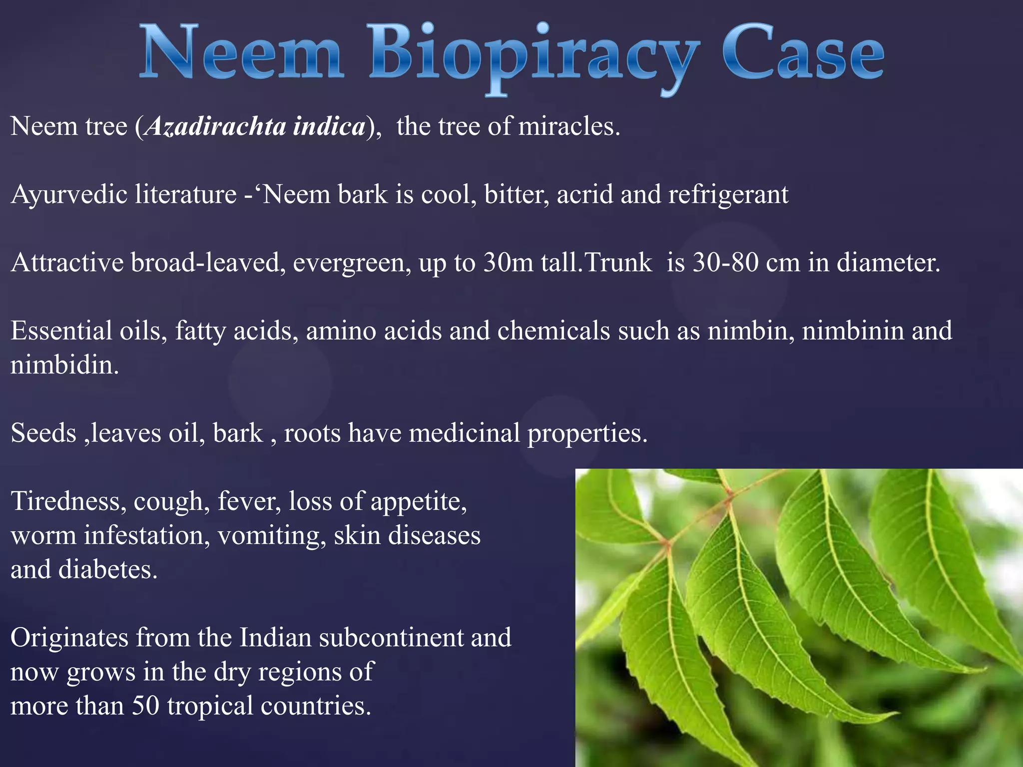 Intellectual property rights(I.P.R.) and traditional knowledge ...