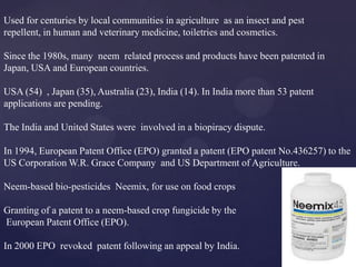 Intellectual property rights(I.P.R.) and traditional knowledge ...