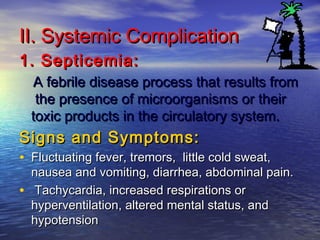 I.v cmplications nahed | PPT