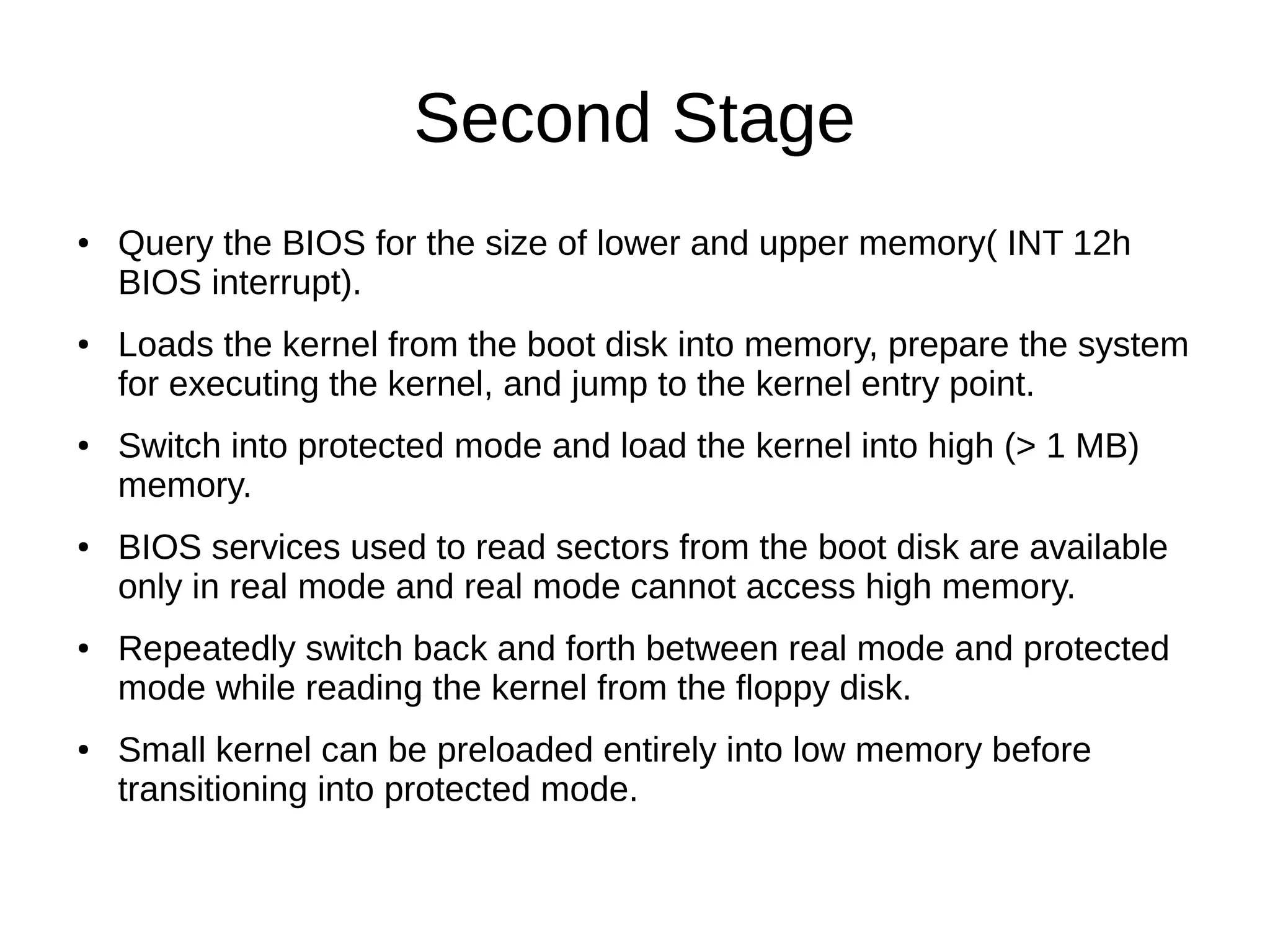 Basics of boot-loader | ODP | Operating Systems | Computer Software and Applications
