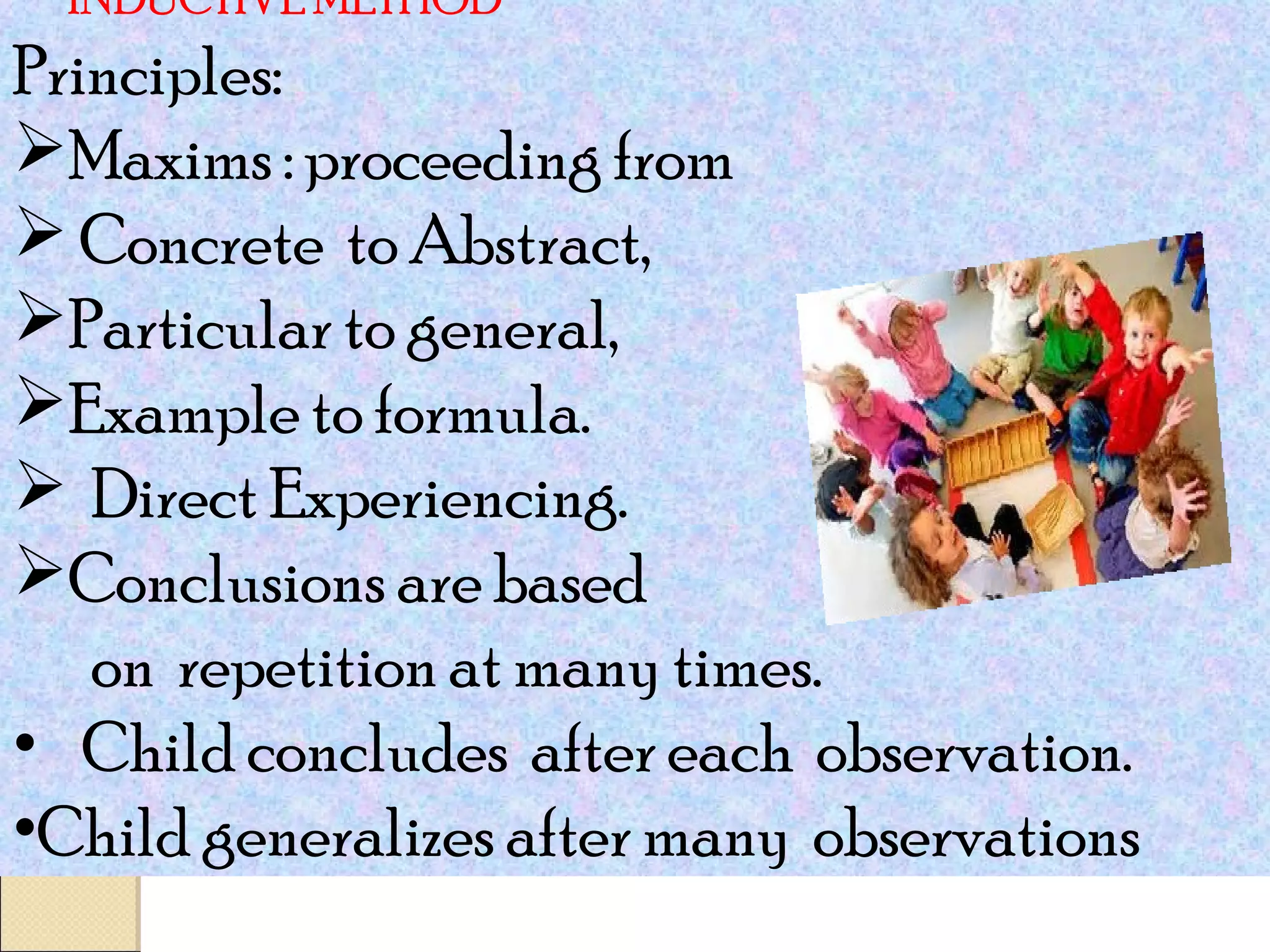 INDUCTIVE-DEDUCTIVE METHOD OF TEACHING MATHEMATICS | PPT