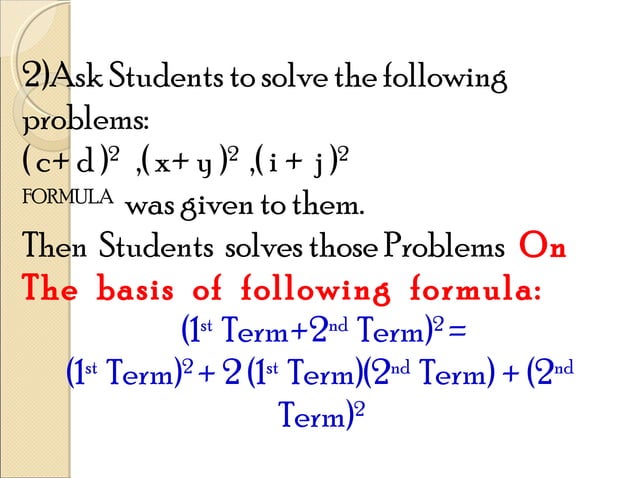 INDUCTIVE-DEDUCTIVE METHOD OF TEACHING MATHEMATICS