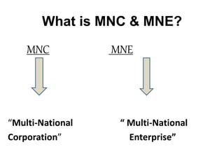 International Business - How MNC keep local company at bay... | PPTX