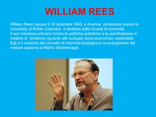 L' impronta ecologica - Un pò di storia | PPTX