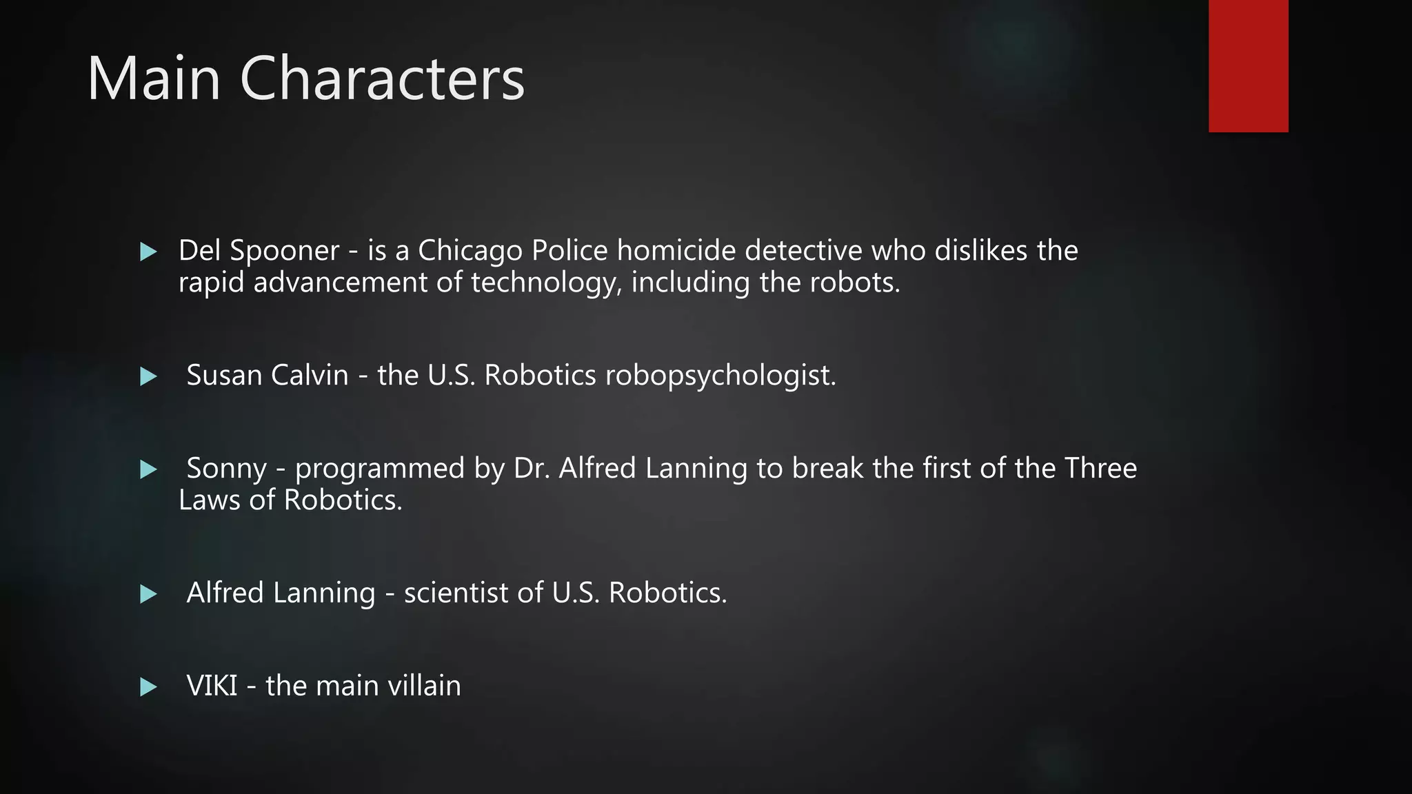 I, Robot by Elissa Hampton | PPTX