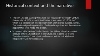 I, Robot by Elissa Hampton | PPTX