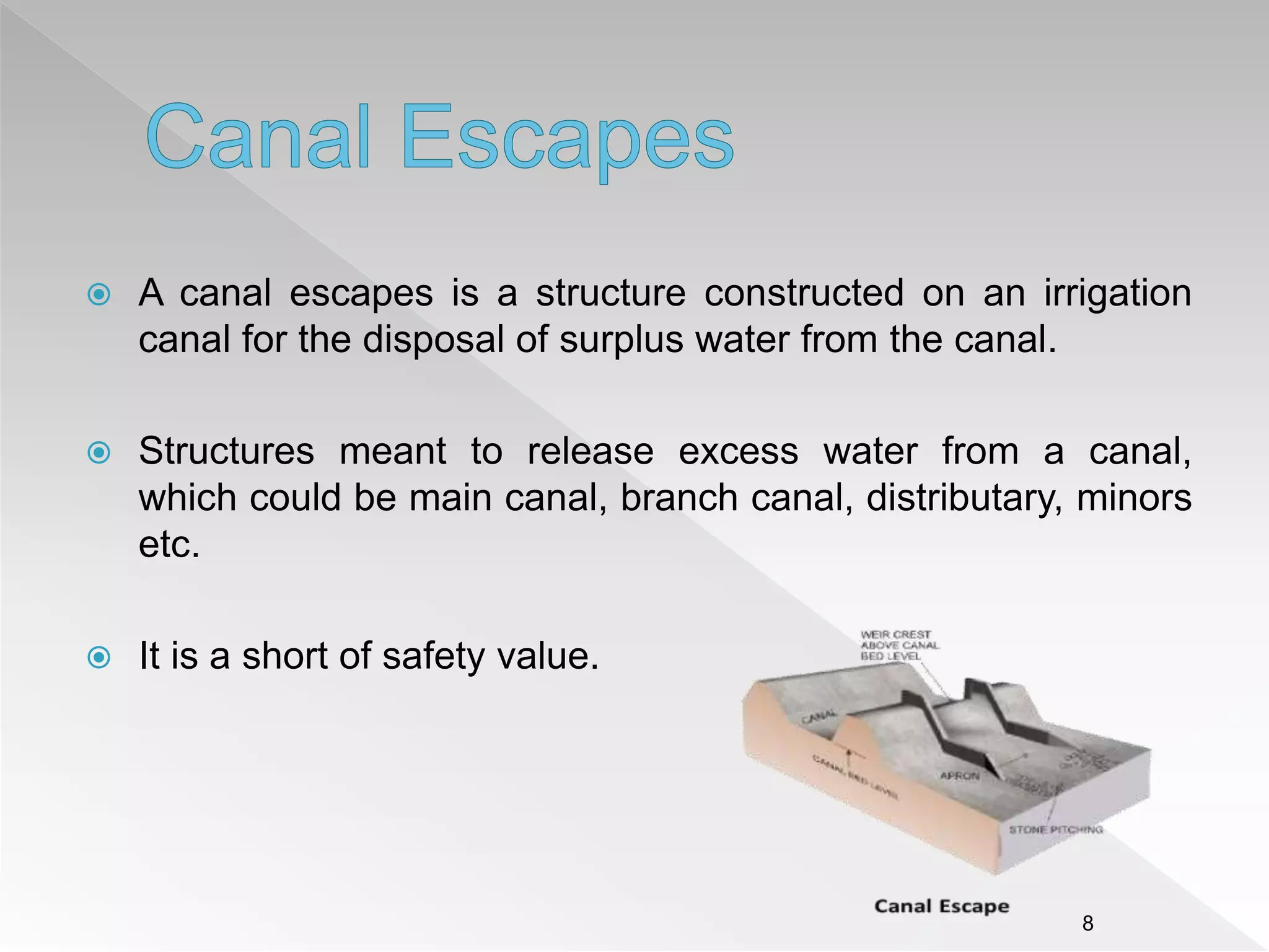 Canal Regulation Work | PPTX