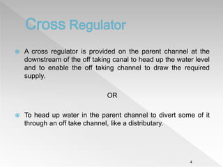 Canal Regulation Work | PPTX
