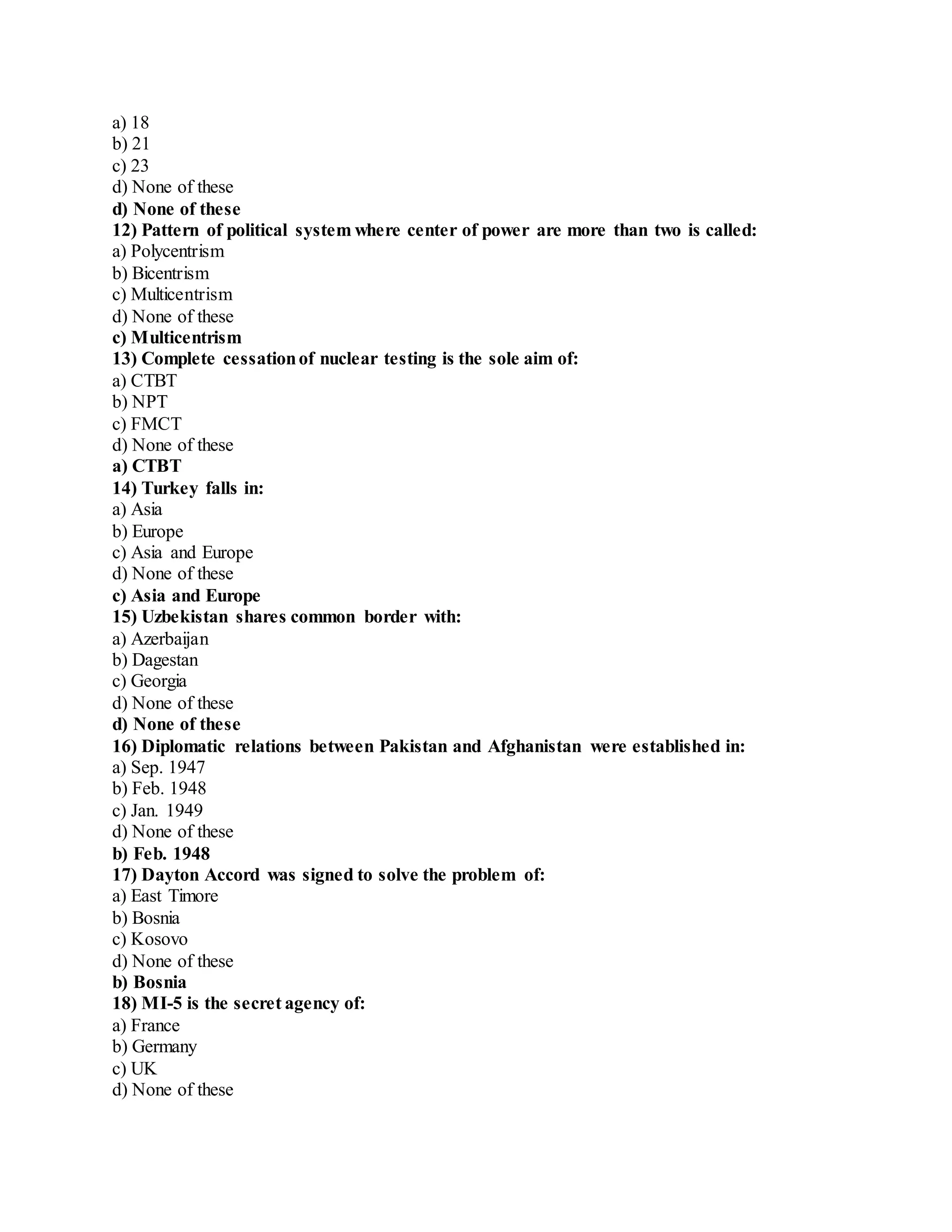 IR solved mcqs | PDF