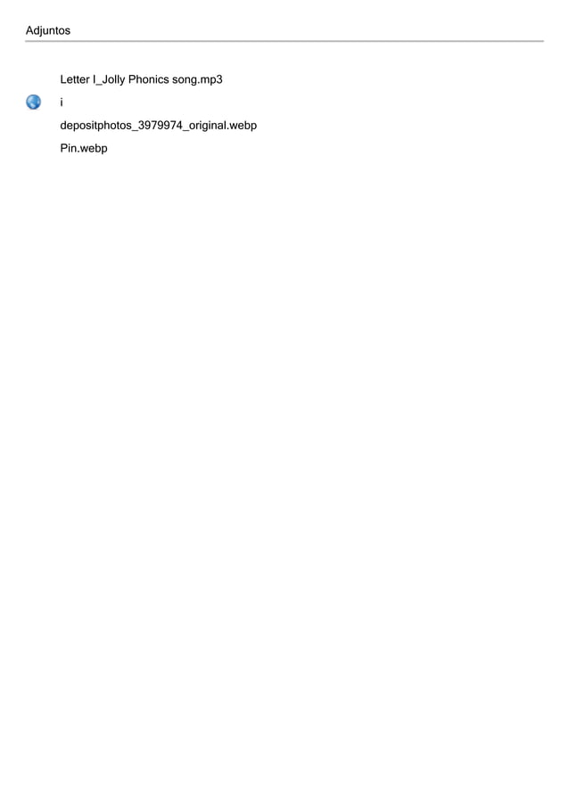 Group 1 Letter I | PDF