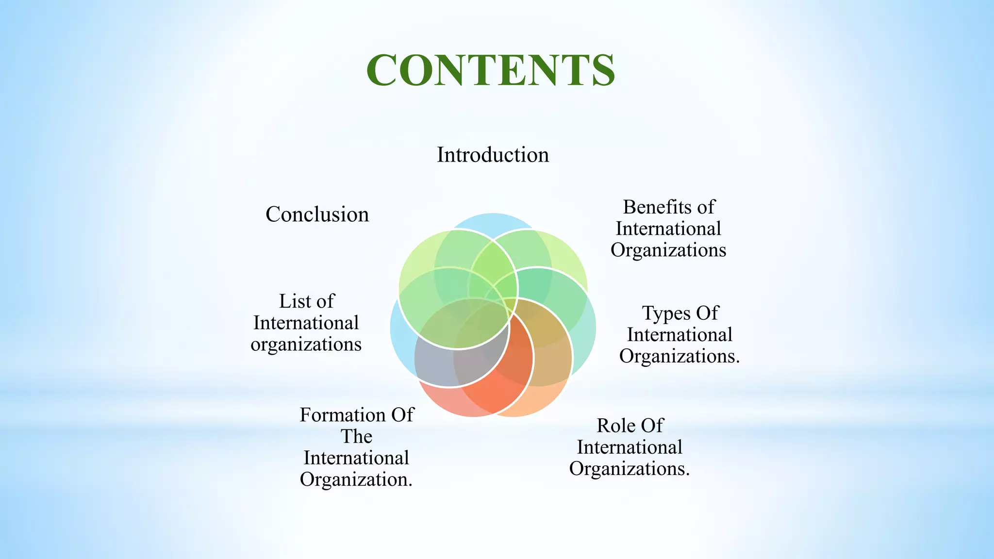 INTERNATIONAL ORGANISATION | PPTX