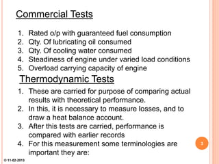 I.c. Engine Testing and Pollution Control | PPTX