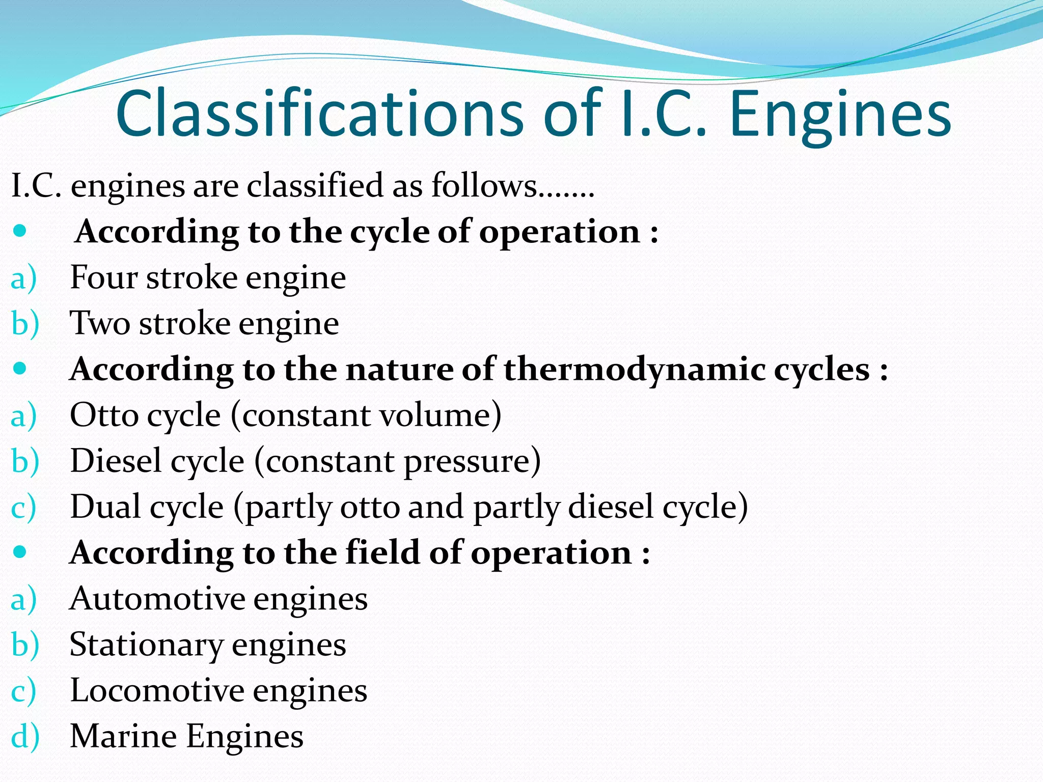 I.c. engines | PPTX