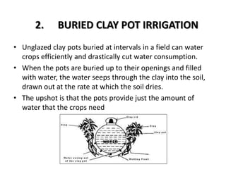Low Cost Irrigation | PPTX