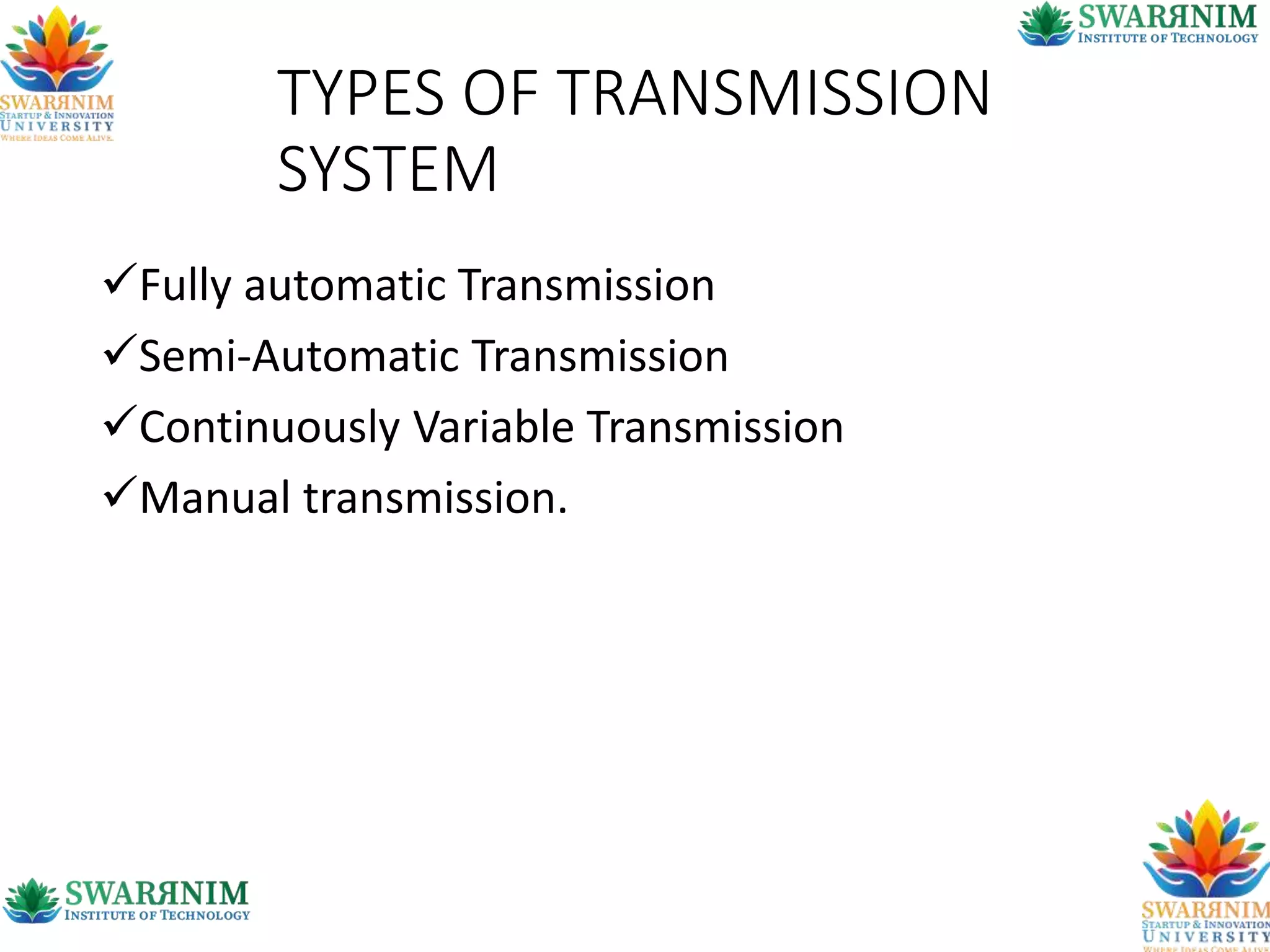 Types of Transmission | PPTX