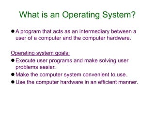 Basics of Operating System | PPT