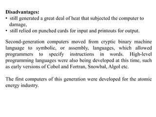 Generation Of Computers | PPTX