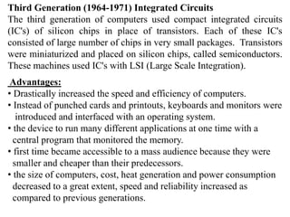Generation Of Computers | PPTX