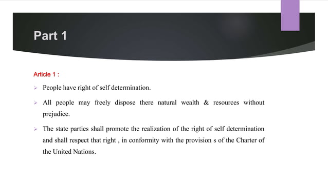 International Covenant on Economics, Social & Cultural Rights (ICESCR ...