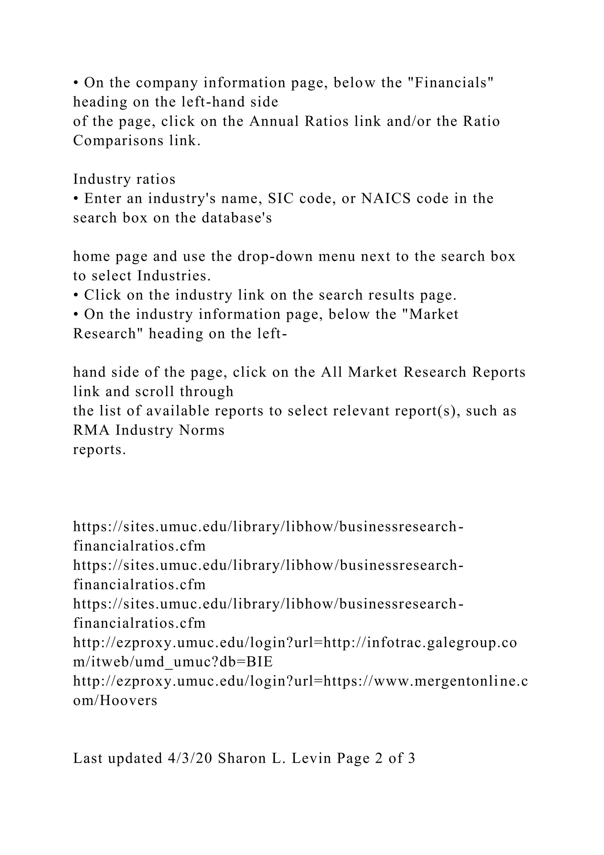 I. Project 3 Financial Statement Analysis ProjectII. Introduct