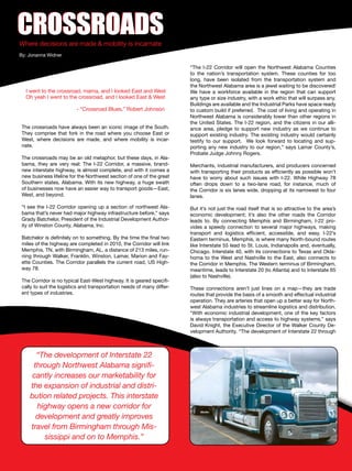 A Special Report on Corridor X / Interstate 22 | PDF