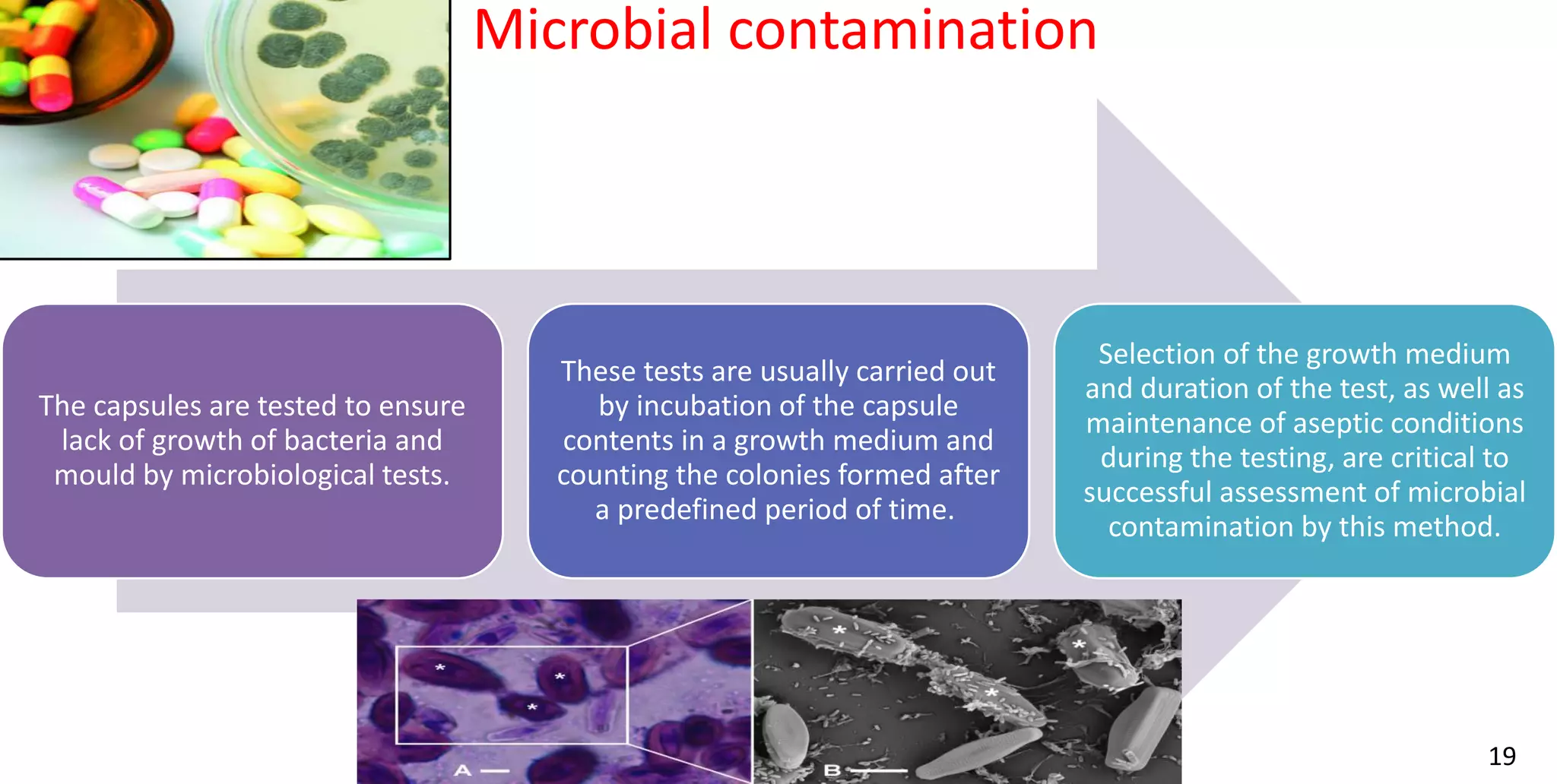 In Process And Final Product Quality Control Test For Capsules | PPTX
