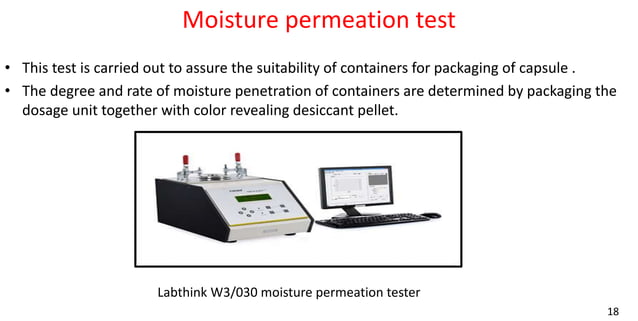 In Process And Final Product Quality Control Test For Capsules | PPTX