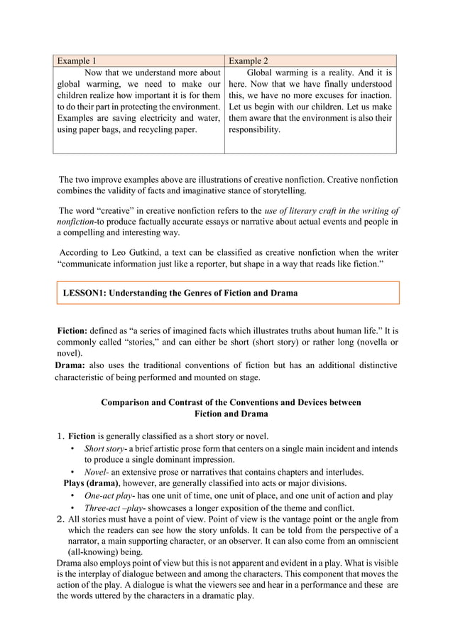 I. Introduction to Literary Genres.pdfxx | PDF