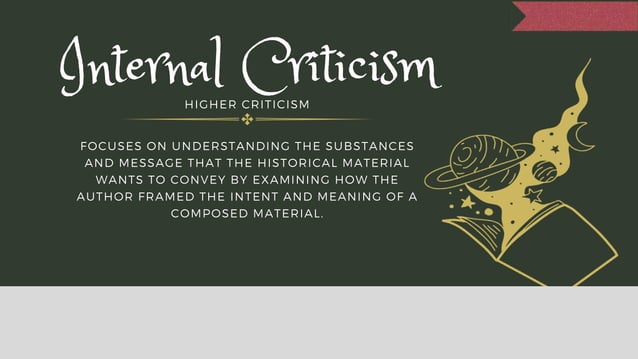 I.C. External and Internal Criticism; Repositories of Primary Sources ...