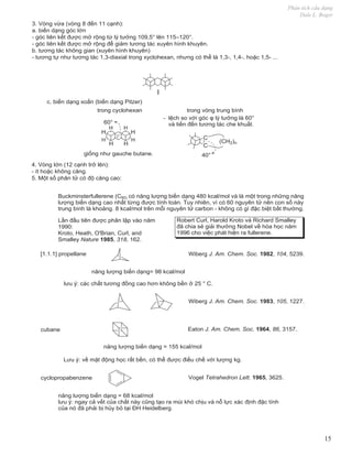 I. Phân tích cấu dạng. Được dịch từ Modern Organic Synthesis Lecture ...