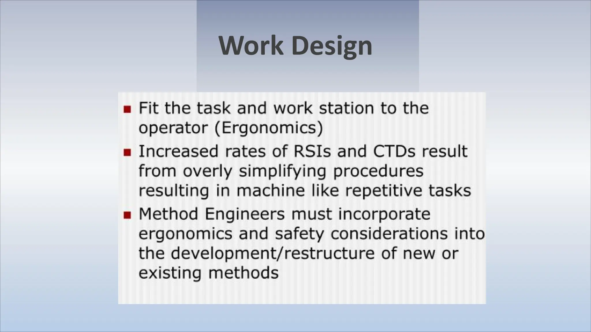 I.INTRODUCTION AND OVERVIEW in Work Study and Measurement | PPT