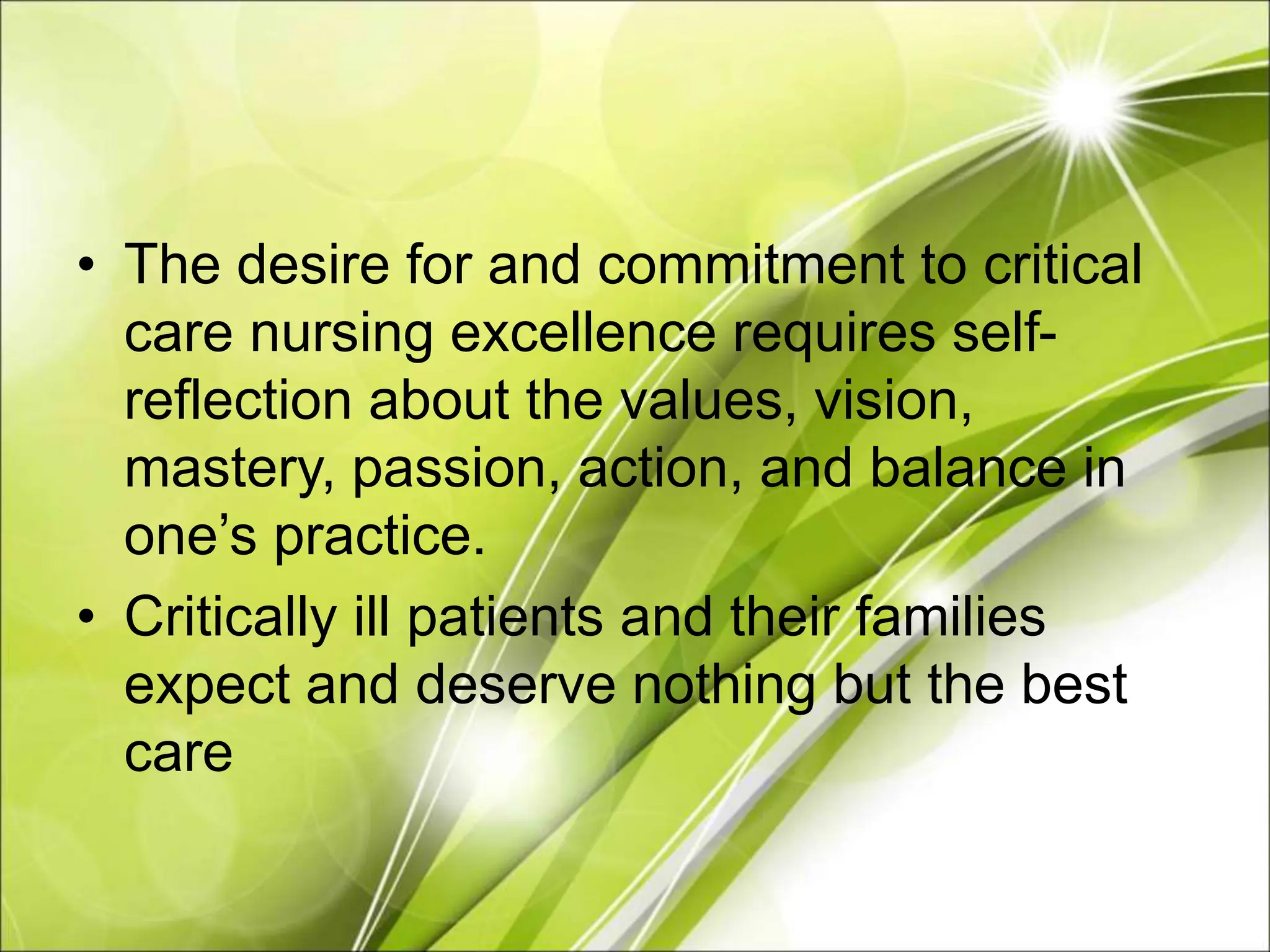 I. Building a Professional Practice Model for Excellence nursing.ppt
