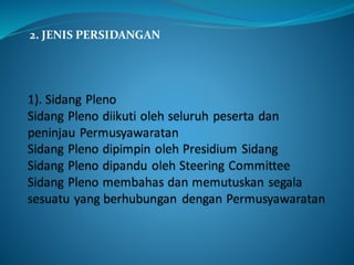 I.2-TATA CARA PERSIDANGAN / METODE METODE PERSIDANGAN | PDF