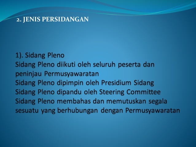 I.2-TATA CARA PERSIDANGAN / METODE METODE PERSIDANGAN | PDF