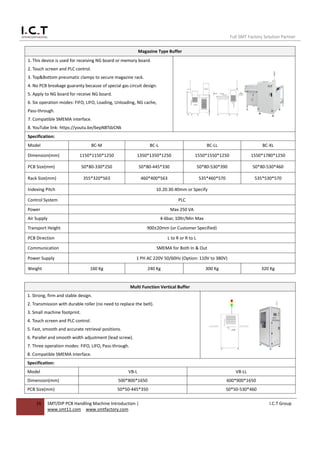 PCB Handling Equipment smt pcb magazine loader pcb board conveyor ...