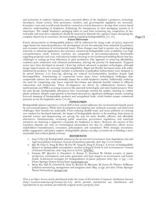 Biodegradable Plastics: Innovations and Market Potential (www.kiu.ac.ug ...