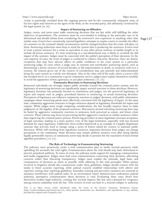 Communicating Sentencing Decisions: Impacts on Society (www.kiu.ac.ug) | PDF