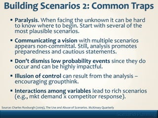 I 4 scenarioplanning | PPTX