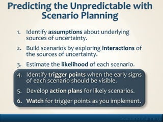 I 4 scenarioplanning | PPTX