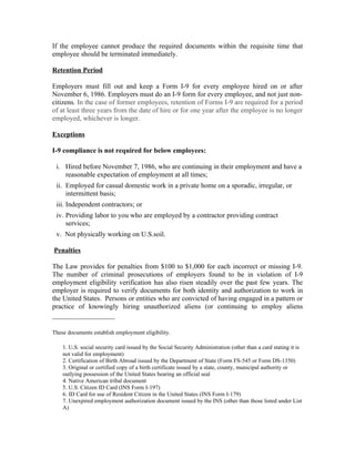 I 9 Compliance | DOC