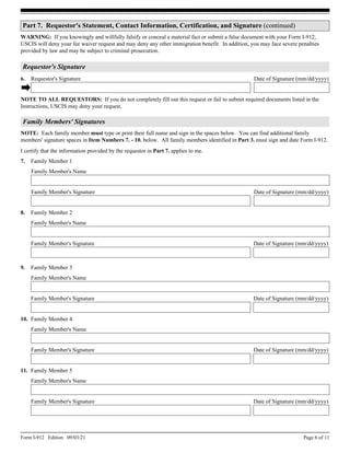 i-912.pdf | Government Support and Welfare | Financial Assistance