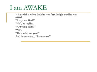 I am Awake | PPT