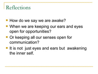 I am Awake | PPT