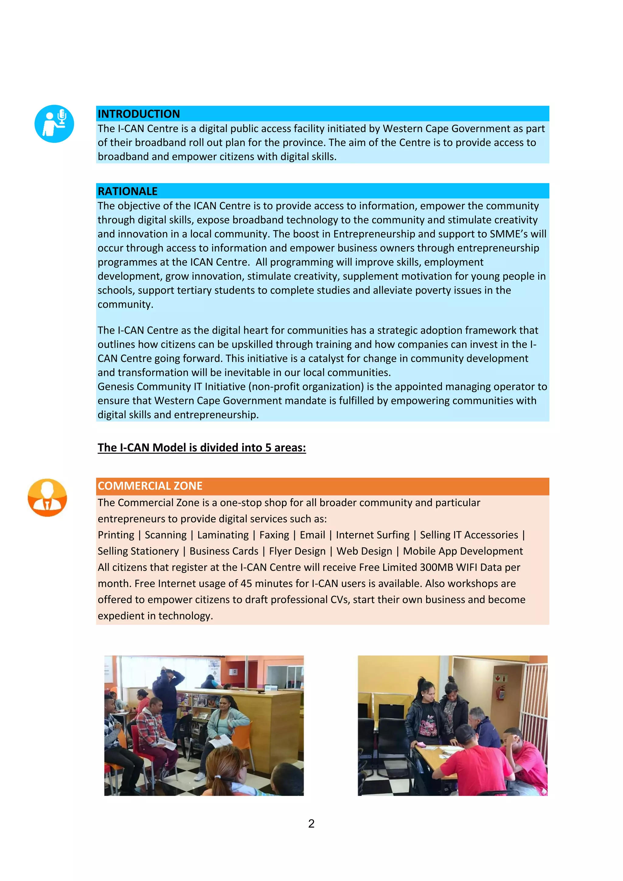 I-CAN Centre Company Profile | PDF