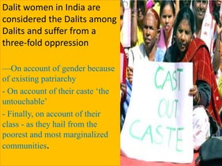 The Impact of Globalization in the lives of Dalit Women in India | PPT