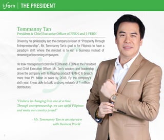 I-FERN PRODUCTS AND BUSINESSES | PDF