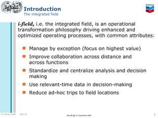I Field Overview Spe Reservoir Study Group 0108 | PPT