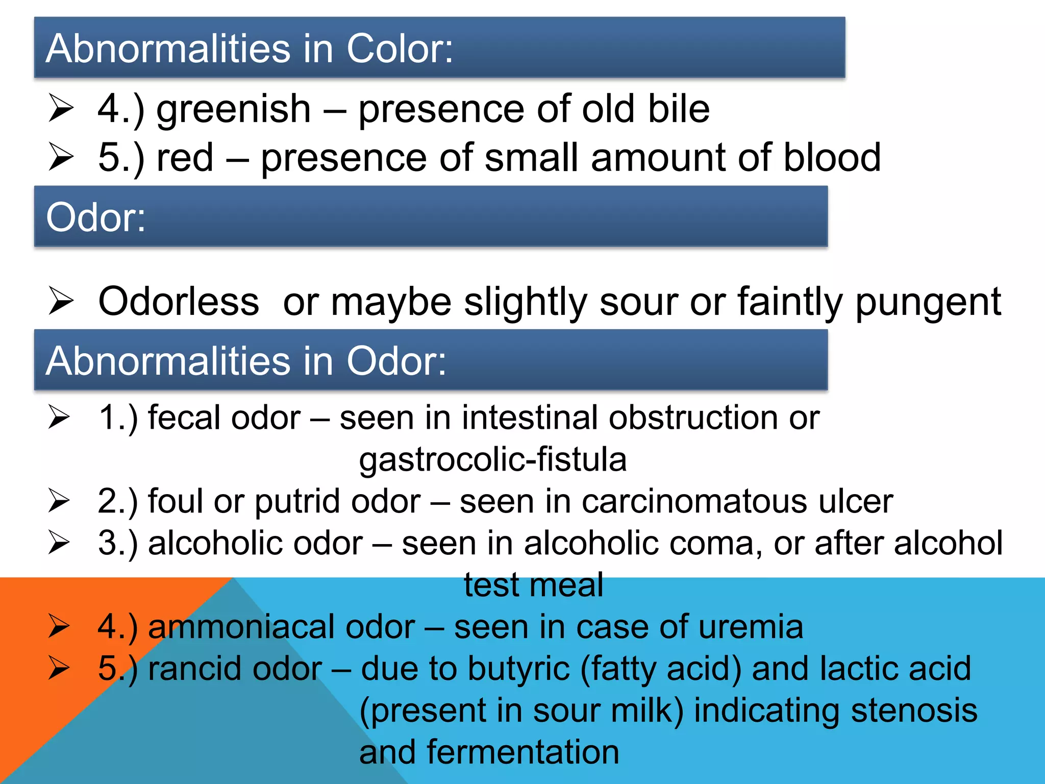 gastric fluid analysis | PPTX