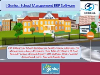 i-Genius: School Management ERP Software | PPTX